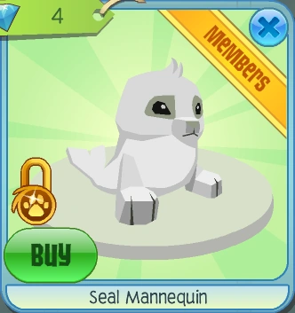 Seal Mannequin | Animal Jam Classic Wiki | Fandom
