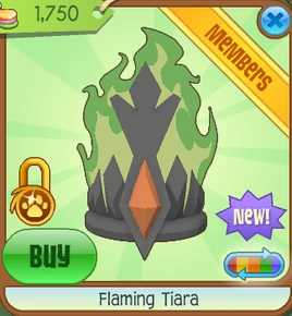 Flaming Tiara | Animal Jam Classic Wiki | Fandom
