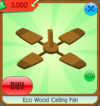 Eco Wood Ceiling Fan | Animal Jam Classic Wiki | Fandom