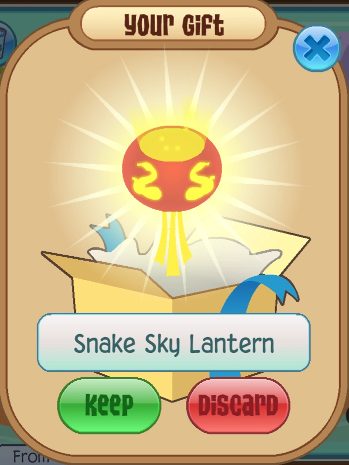 Snake Sky Lantern | Animal Jam Classic Wiki | Fandom