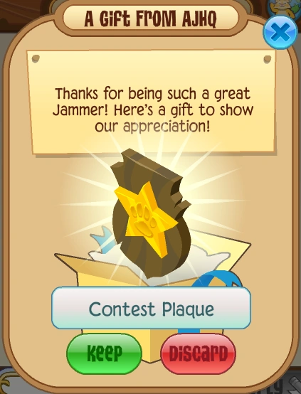 Contest Plaque | Animal Jam Classic Wiki | Fandom