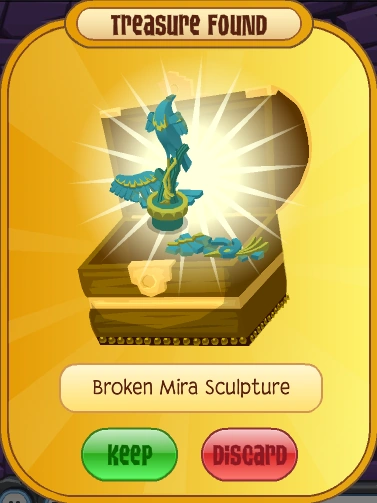 Broken Mira Sculpture | Animal Jam Classic Wiki | Fandom