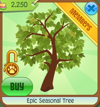 Epic Seasonal Tree | Animal Jam Classic Wiki | Fandom