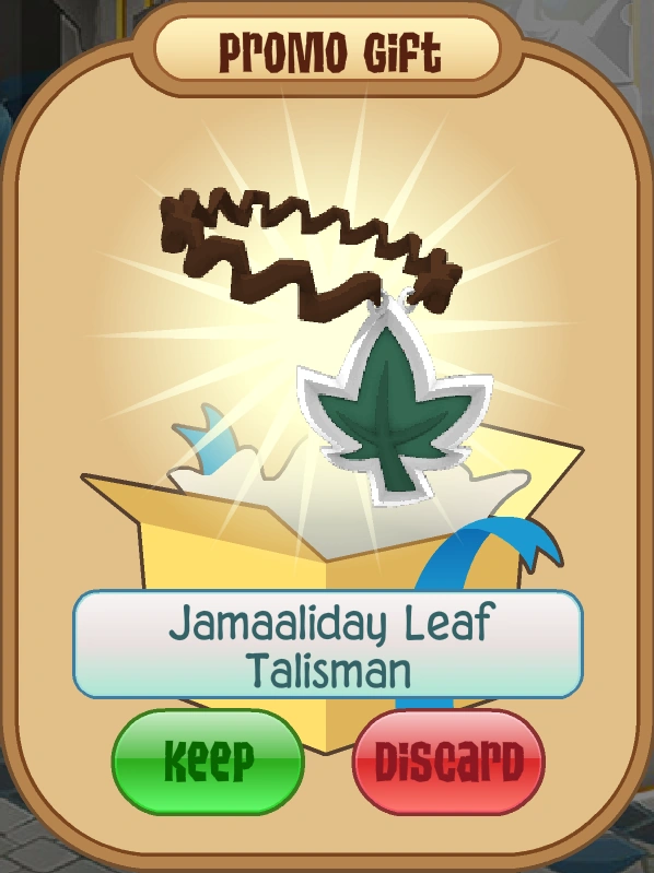 Jamaaliday Leaf Talisman | Animal Jam Classic Wiki | Fandom