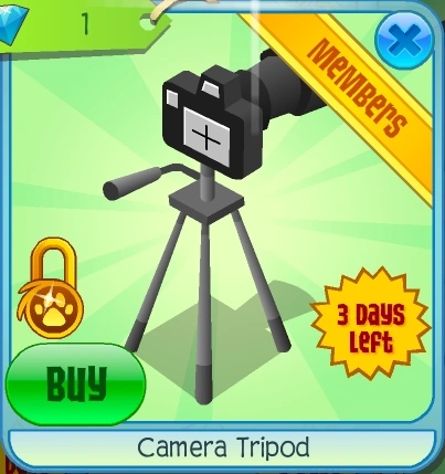 Camera Tripod | Animal Jam Classic Wiki | Fandom