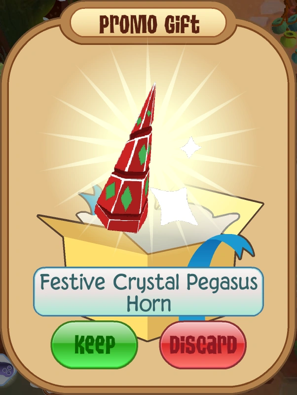 Festive Crystal Pegasus Horn | Animal Jam Classic Wiki | Fandom