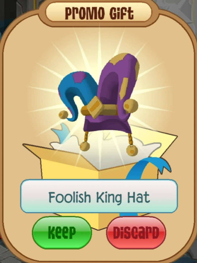 Foolish King Hat | Animal Jam Classic Wiki | Fandom