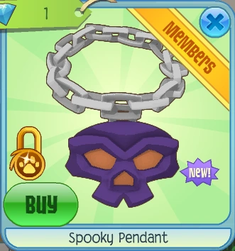 Spooky Pendant | Animal Jam Classic Wiki | Fandom