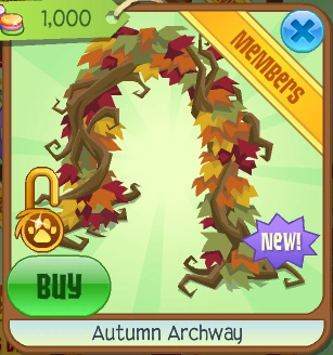 Autumn Archway | Animal Jam Classic Wiki | Fandom