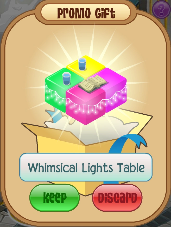 Whimsical Lights Table | Animal Jam Classic Wiki | Fandom