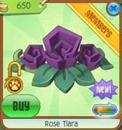 Rose Tiara | Animal Jam Classic Wiki | Fandom