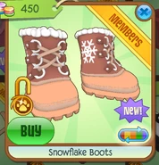 Snowflake Boots | Animal Jam Classic Wiki | Fandom