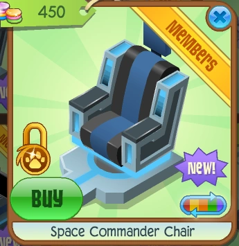 Space Commander Chair | Animal Jam Classic Wiki | Fandom
