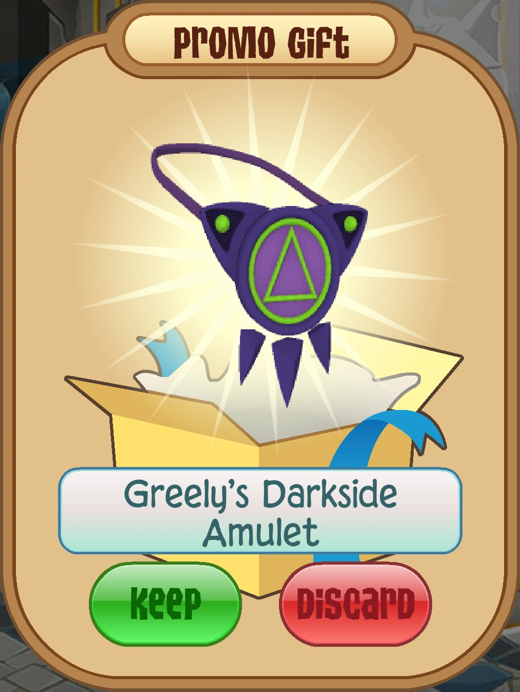 Greely's Darkside Amulet | Animal Jam Classic Wiki | Fandom