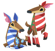 Jamaaliday Deer | Animal Jam Classic Wiki | Fandom