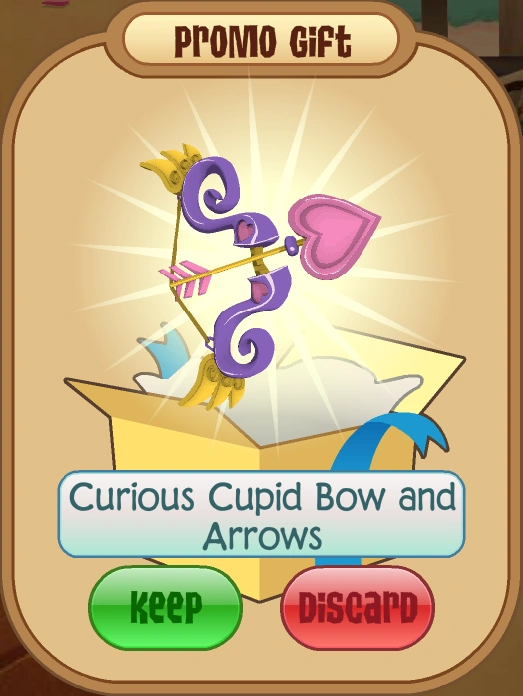 Curious Cupid Bow and Arrows | Animal Jam Classic Wiki | Fandom