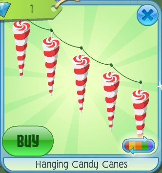 Hanging Candy Canes | Animal Jam Classic Wiki | Fandom