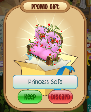 Princess Sofa | Animal Jam Classic Wiki | Fandom