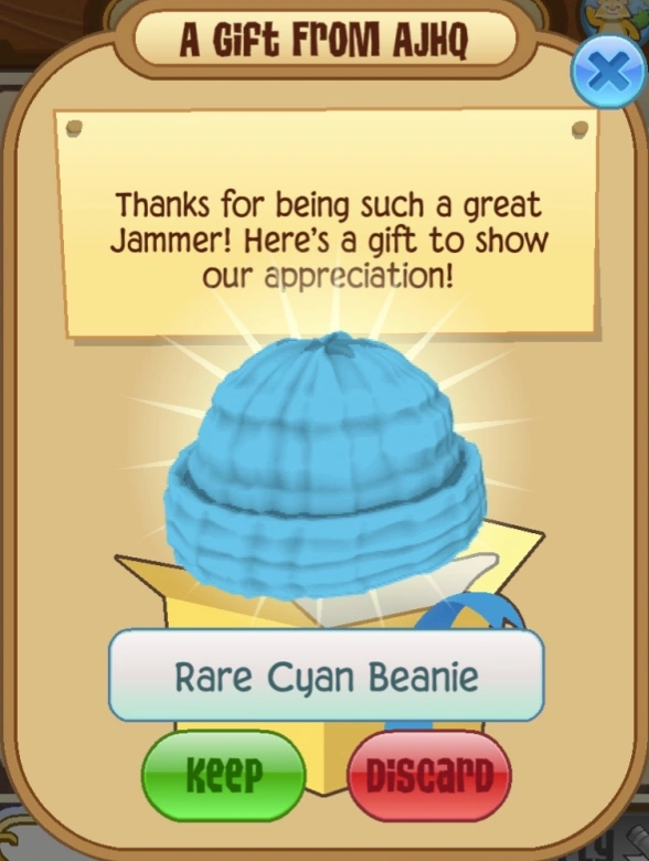 Rare Cyan Beanie | Animal Jam Classic Wiki | Fandom