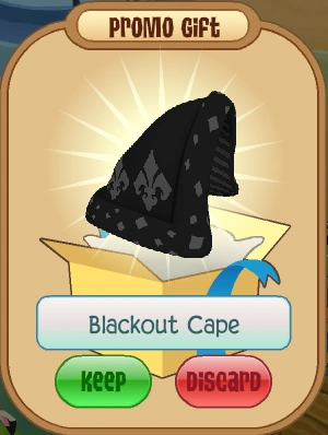 Blackout Cape | Animal Jam Classic Wiki | Fandom