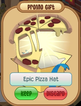 Epic Pizza Hat | Animal Jam Classic Wiki | Fandom