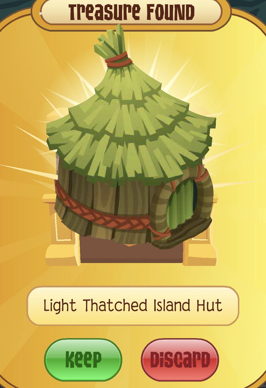 Light Thatched Island Hut | Animal Jam Classic Wiki | Fandom