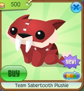 Team Sabertooth Plushie | Animal Jam Classic Wiki | Fandom