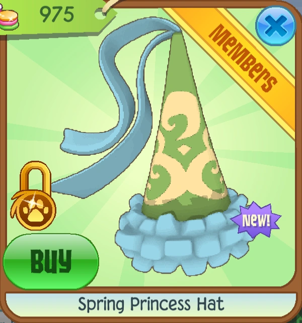 Spring Princess Hat | Animal Jam Classic Wiki | Fandom