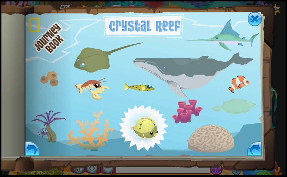 Journey Book (Crystal Reef) | Animal Jam Classic Wiki | Fandom