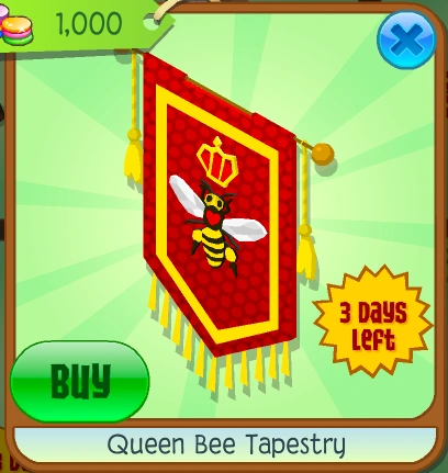 Queen Bee Tapestry | Animal Jam Classic Wiki | Fandom