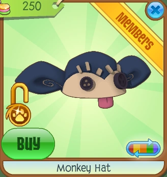 Monkey Hat | Animal Jam Classic Wiki | Fandom