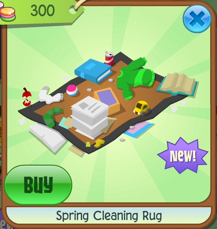 Spring Cleaning Rug | Animal Jam Classic Wiki | Fandom