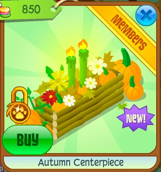 Autumn Centerpiece | Animal Jam Classic Wiki | Fandom