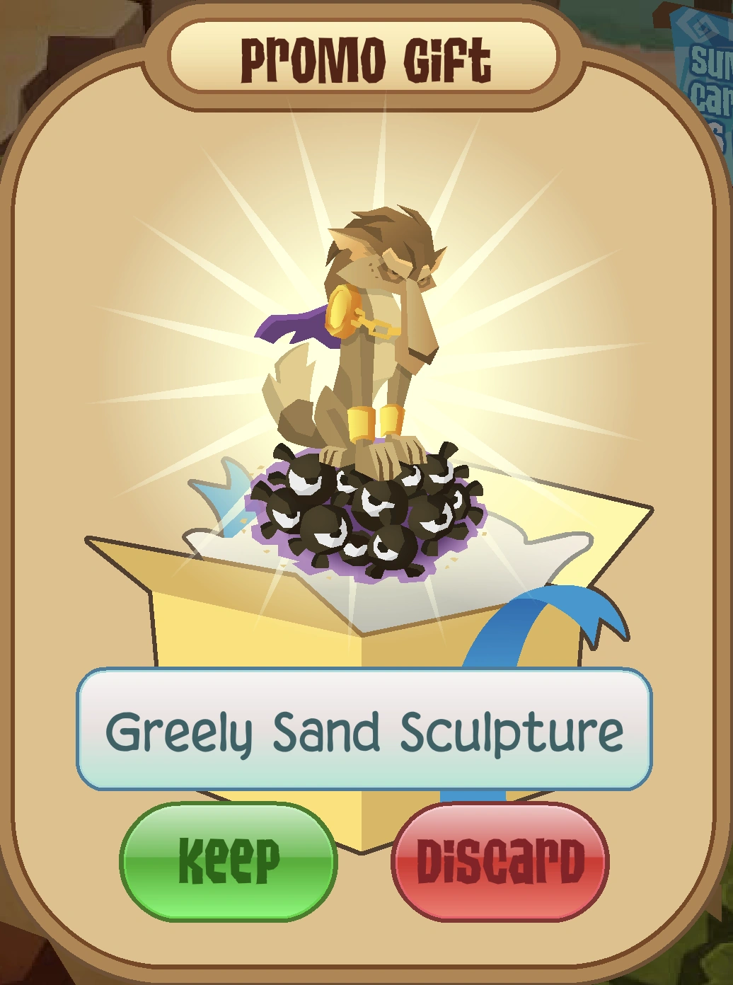 Greely Sand Sculpture | Animal Jam Classic Wiki | Fandom