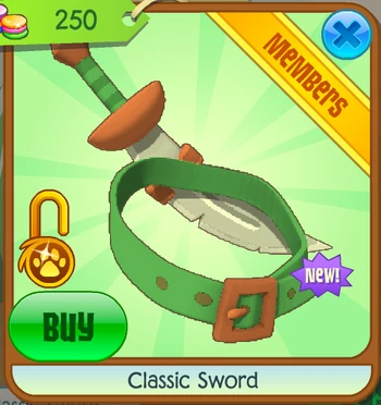 Classic Sword | Animal Jam Classic Wiki | Fandom