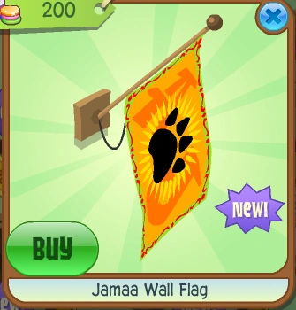 Jamaa Wall Flag | Animal Jam Classic Wiki | Fandom