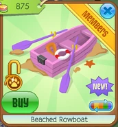 Beached Rowboat | Animal Jam Classic Wiki | Fandom
