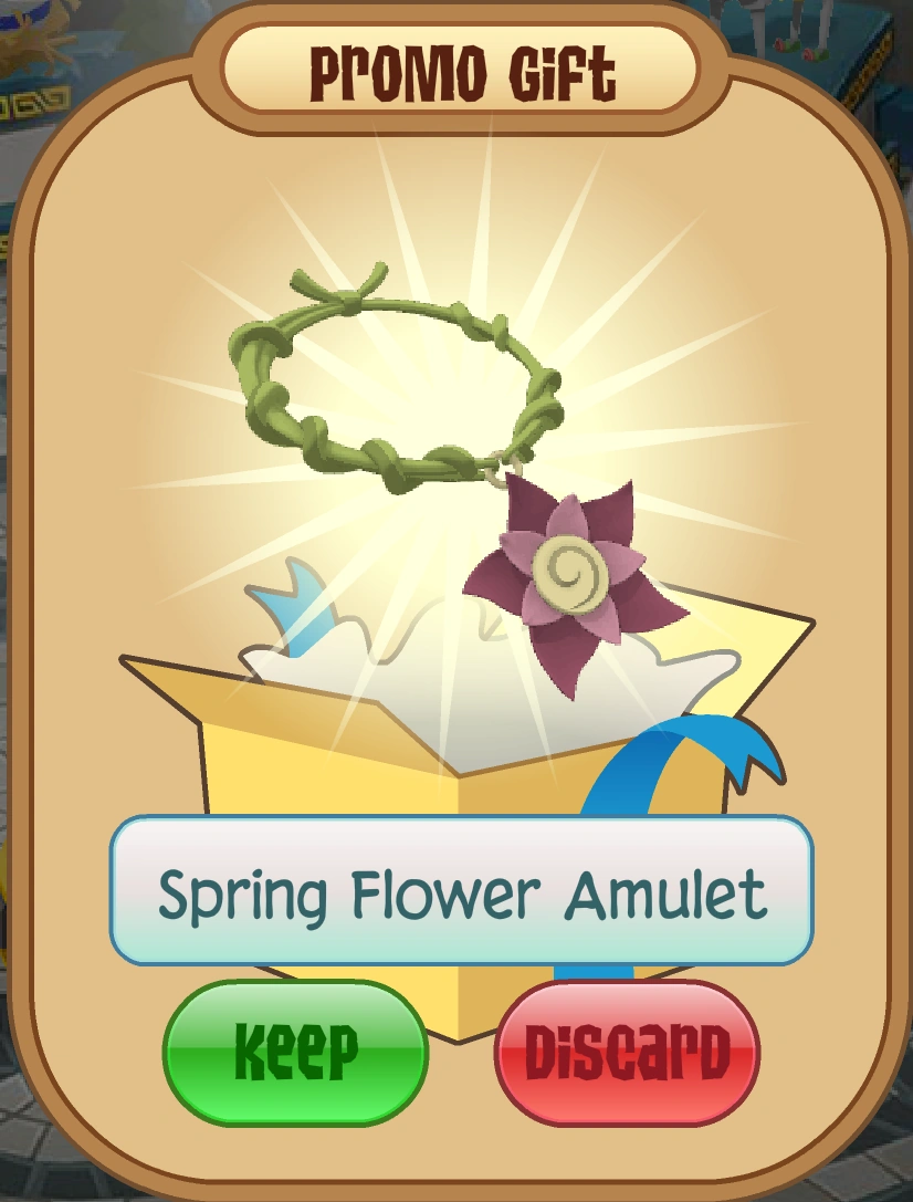 Spring Flower Amulet | Animal Jam Classic Wiki | Fandom