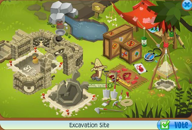 Excavation Site Collection | Animal Jam Classic Wiki | Fandom