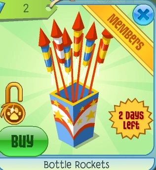 Bottle Rockets | Animal Jam Classic Wiki | Fandom