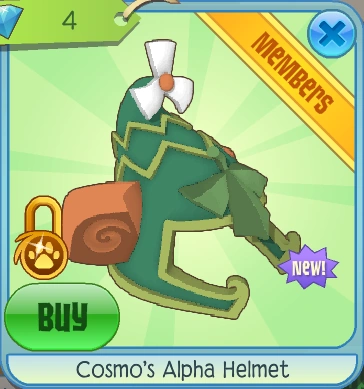Cosmo's Alpha Helmet | Animal Jam Classic Wiki | Fandom