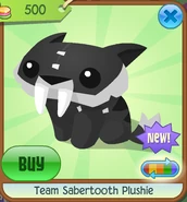 Team Sabertooth Plushie | Animal Jam Classic Wiki | Fandom