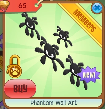 Phantom Wall Art | Animal Jam Classic Wiki | Fandom