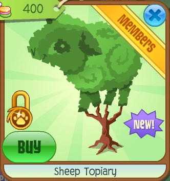 Sheep Topiary | Animal Jam Classic Wiki | Fandom