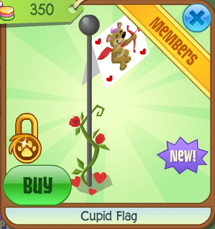 Cupid Flag | Animal Jam Classic Wiki | Fandom