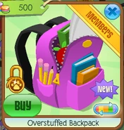 Overstuffed Backpack | Animal Jam Classic Wiki | Fandom