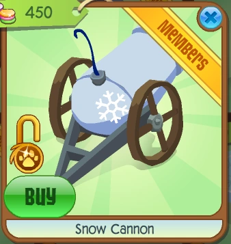 Snow Cannon | Animal Jam Classic Wiki | Fandom