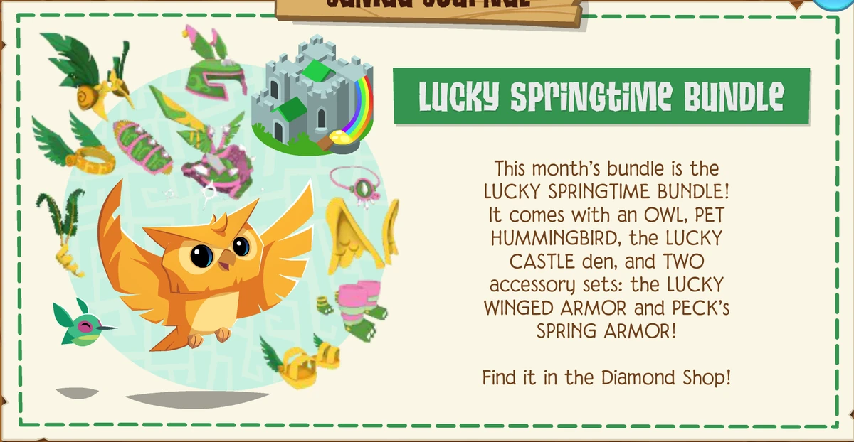 Lucky Springtime Bundle | Animal Jam Classic Wiki | Fandom