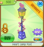 Heart Lamppost | Animal Jam Classic Wiki | Fandom