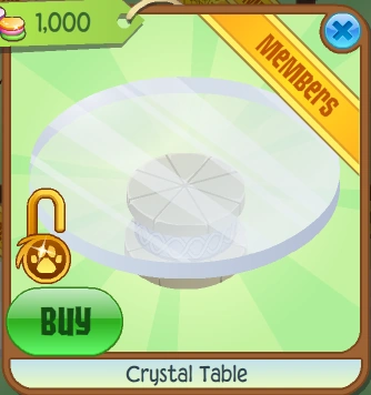 Crystal Table | Animal Jam Classic Wiki | Fandom